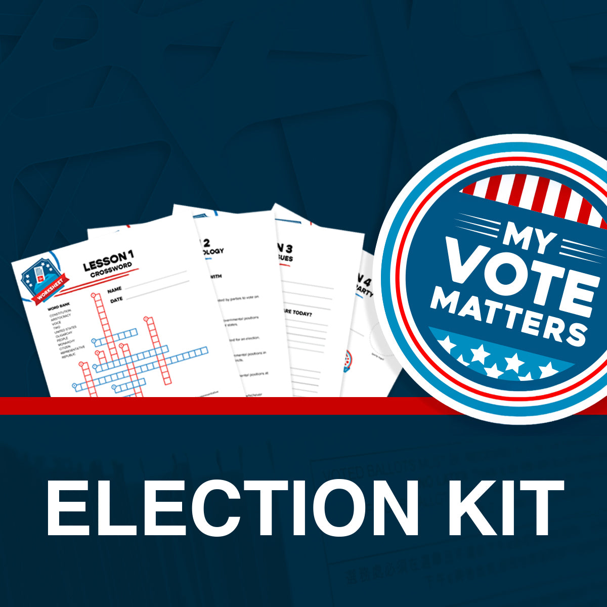 Election Kit – Turning Point Education Shop